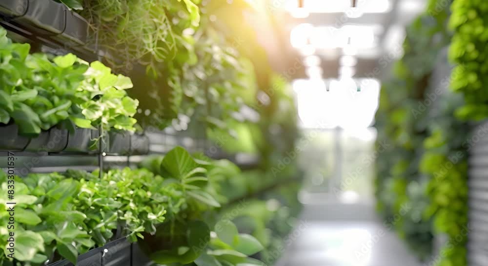 Utilizing Vertical Farming Walls to Optimize Plant Growth in Corridors ...