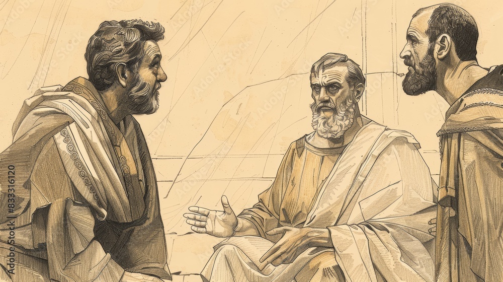 Biblical Illustration of Acts 2: Coming of Holy Spirit at Pentecost ...