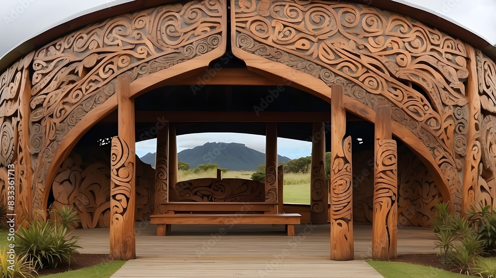 Explore the construction and symbolic meaning of a traditional Maori ...
