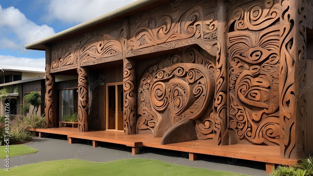 Explore the construction and symbolic meaning of a traditional Maori ...