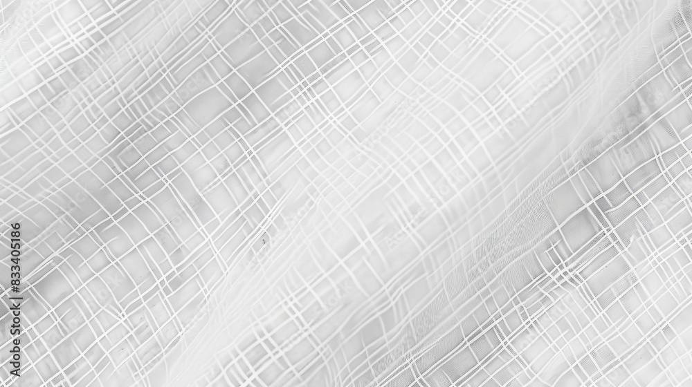 Seamless white linen texture overlay with transparent background. Soft ...