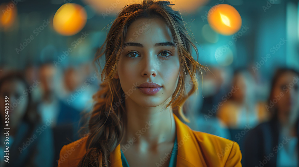 business presentation modern office presenter engaging audience ...