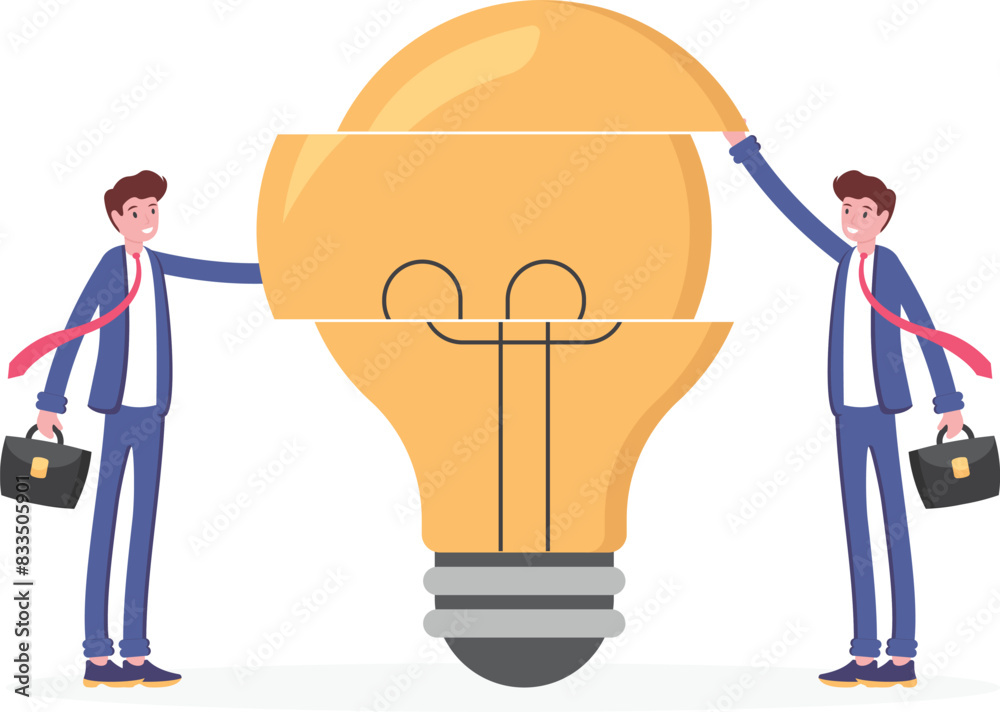 concept development of ideas, brainstorming, teamwork and solutions. a ...