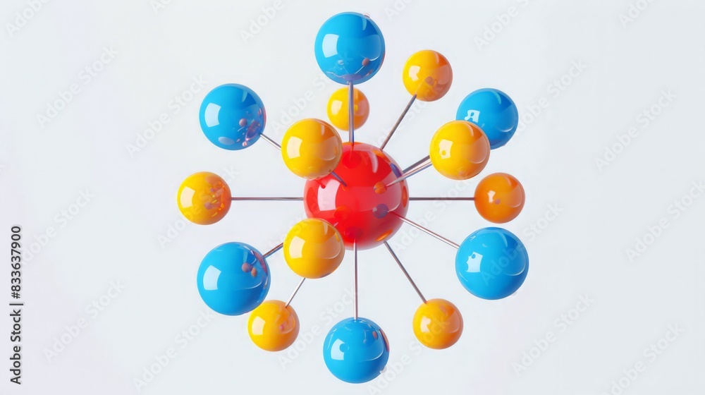 Phosphorus atom: Illustrate the phosphorus atom, showing its 15 protons ...