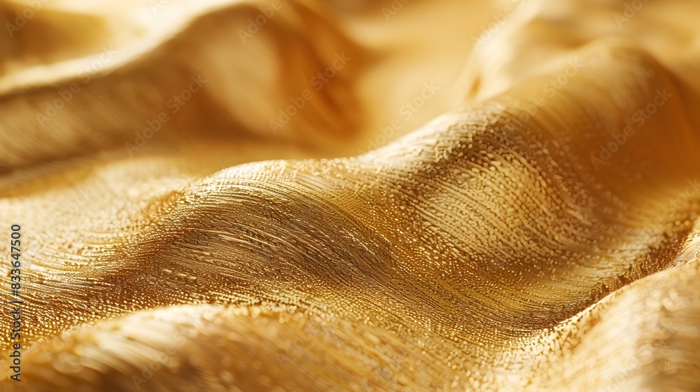 Radiant Golden Paper Luxury Wallpaper with Shimmering Texture Stock ...