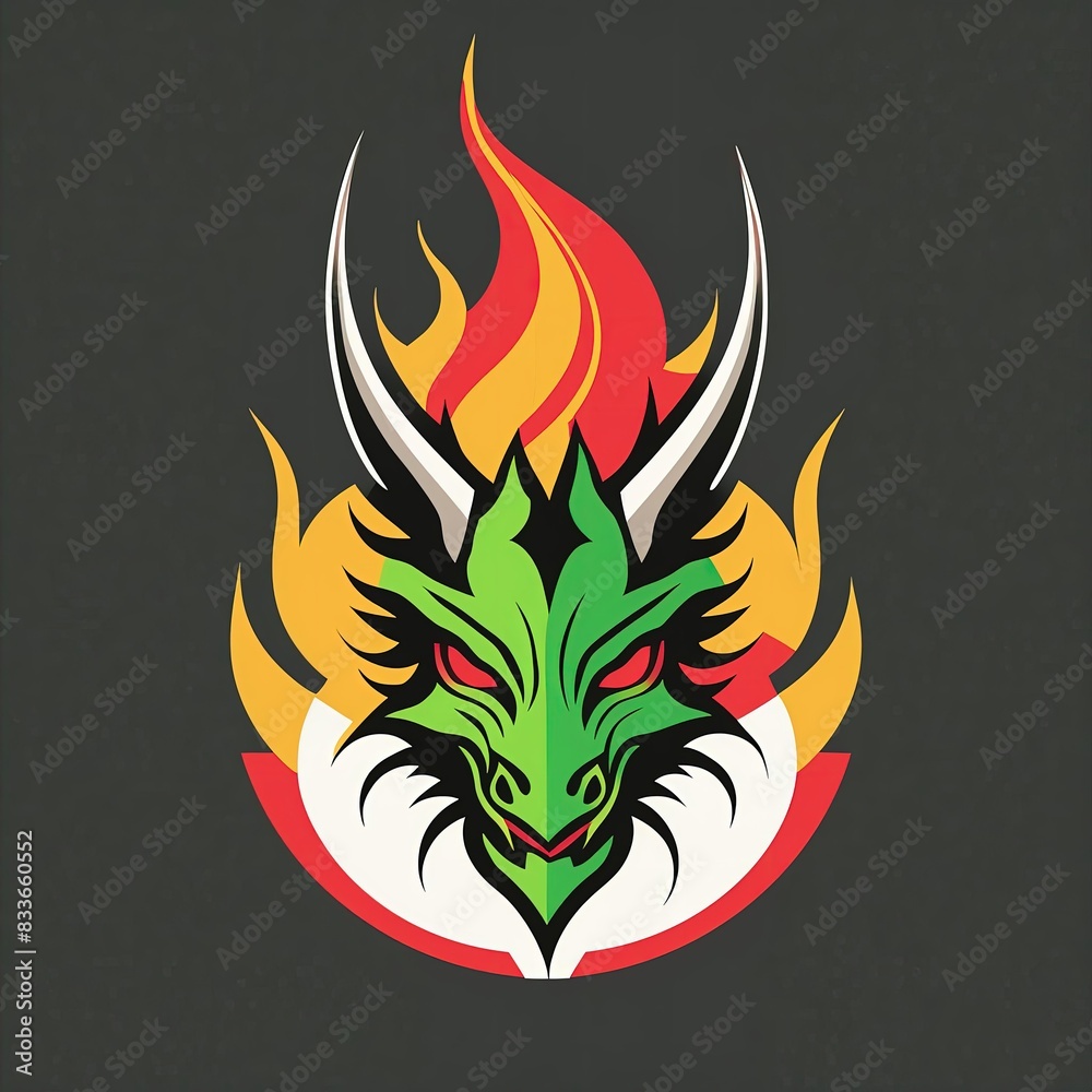 dragon gaming logo. dragon logo to apps. dragon logo to turnament ...