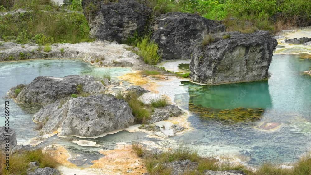 Sipoholon Hot Springs are hot springs in Tapanuli. This sulfur ...