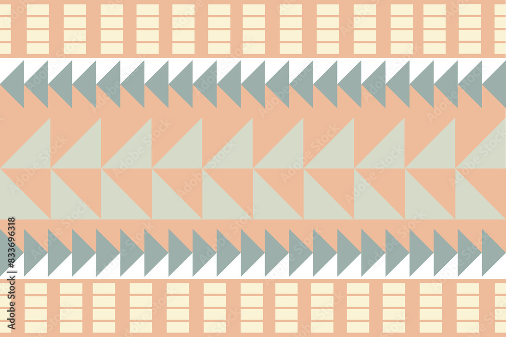 geometric pattern. seamless ,Traditional ethnic,thai pattern, fabric ...