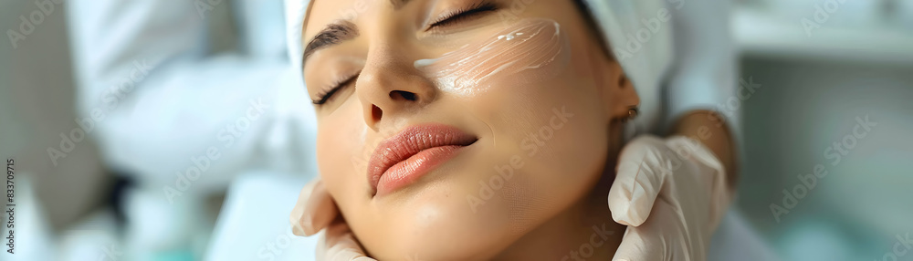 Professional Dermatologist Performing Scar Removal Treatment ...