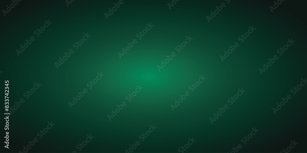Dark emerald gradient background. Simple emerald green gradient ...