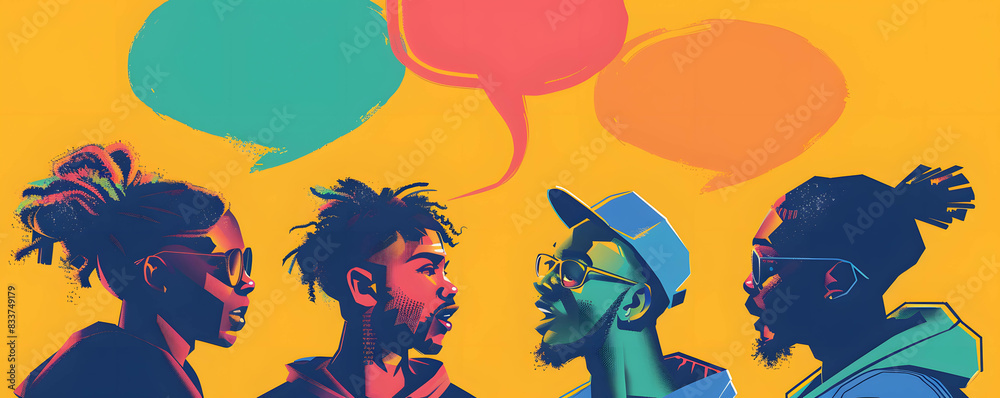 Group chat conversation where members are hurling insults and ...