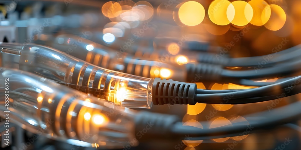 Connecting the IT network to an internet switch in a data center using ...