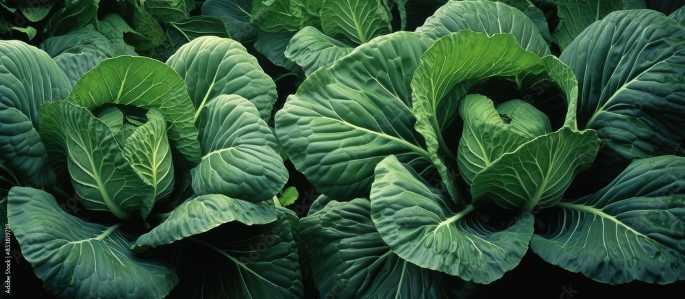 In tropical regions, cabbage plants thrive in soil, often used for ...
