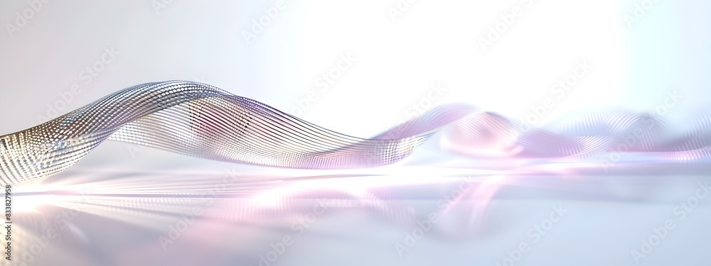 Mesmerizing Light Wave Passing Through Diffraction Grating in 3D ...