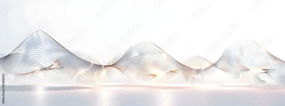 Illuminating Light Wave Pattern in Striking Standing Wave Formation ...