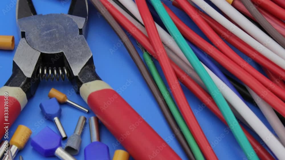 Electrical installation materials for the assembly of electrical ...