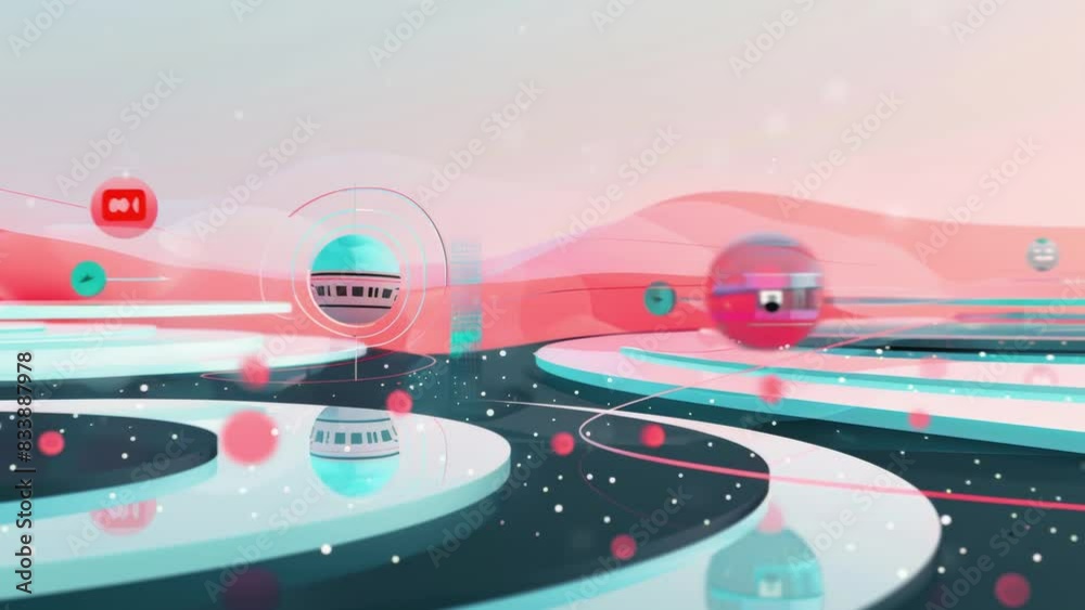 Grey white Abstract technology background, Hi tech digital connect ...