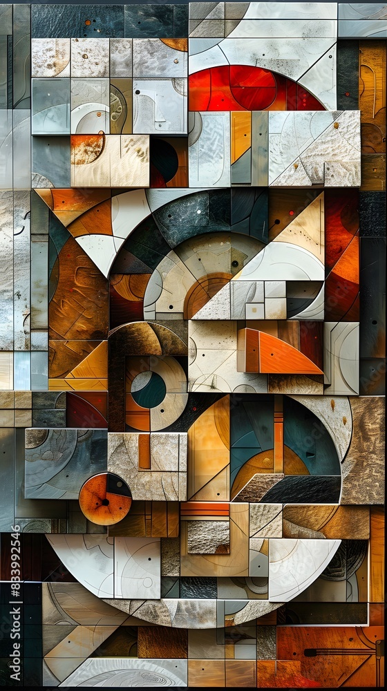 Cubism Art, An equilibrium is found in the daily routine of a ...