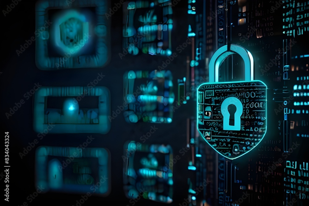 Secure Cyber Realm: Safeguarding in Cyber Security Background, AI ...