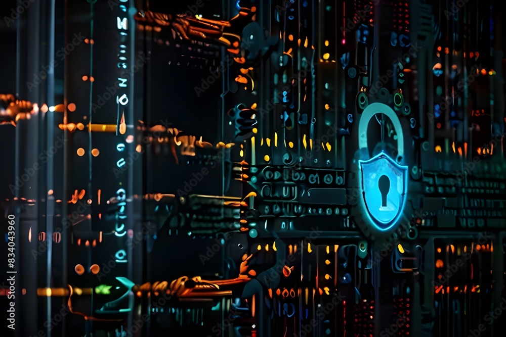 Secure Cyber Realm: Safeguarding in Cyber Security Background, AI ...