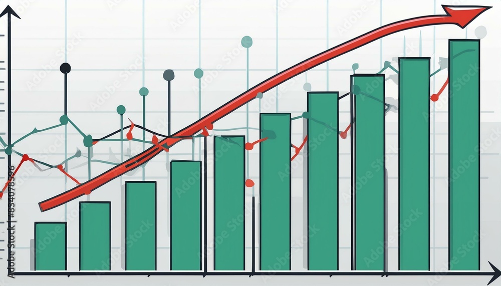 Rising costs of goods and services were portrayed by the upward trend ...