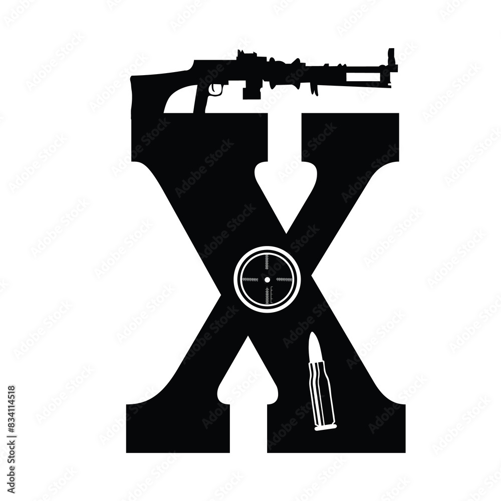 Gun Alphabet Font Letters Svg, Second Amendment Dad Rifle, 2nd ... Gun Alphabet Font Letters Svg, Second Amendment Dad Rifle, 2nd ...