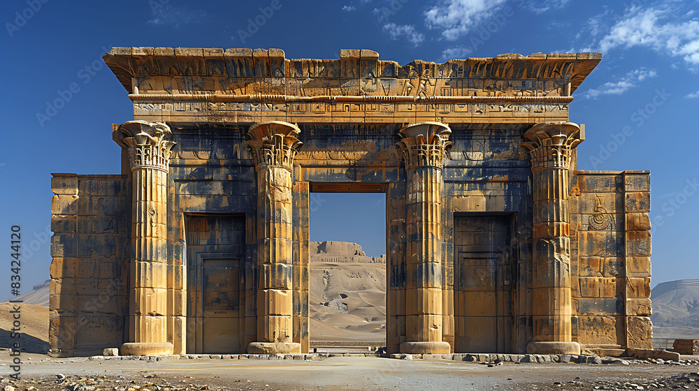 Envision archaeological site of Nippur where the temple complex ...