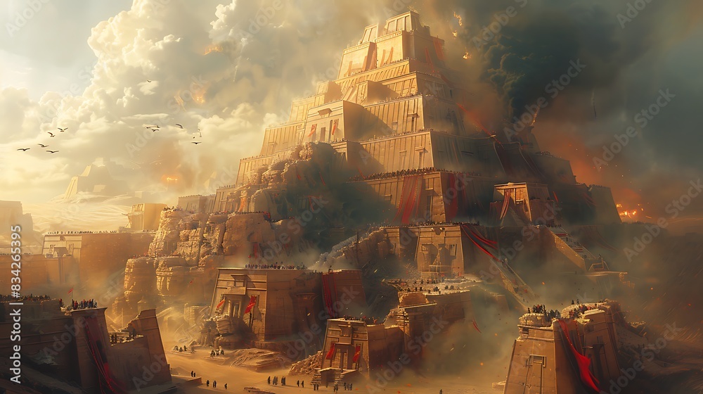 ภาพประกอบสต็อก Step into ancient city of Uruk where the legendary king ...