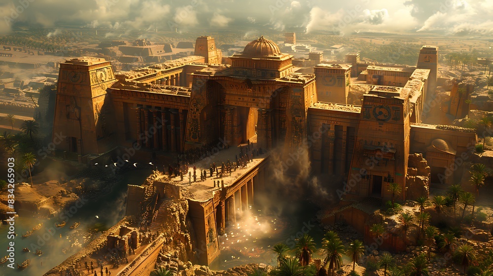 Step into ancient city of Uruk where the legendary king Gilgamesh embarked on his epic journey ...
