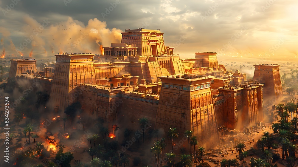 Akkadian Empire under NaramSin the grandson of Sargon of Akkad whose ...