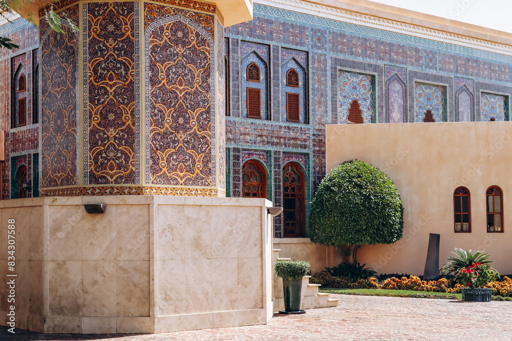 The Katara Mosque, sometimes referred to as the Blue Mosque of Katara ...