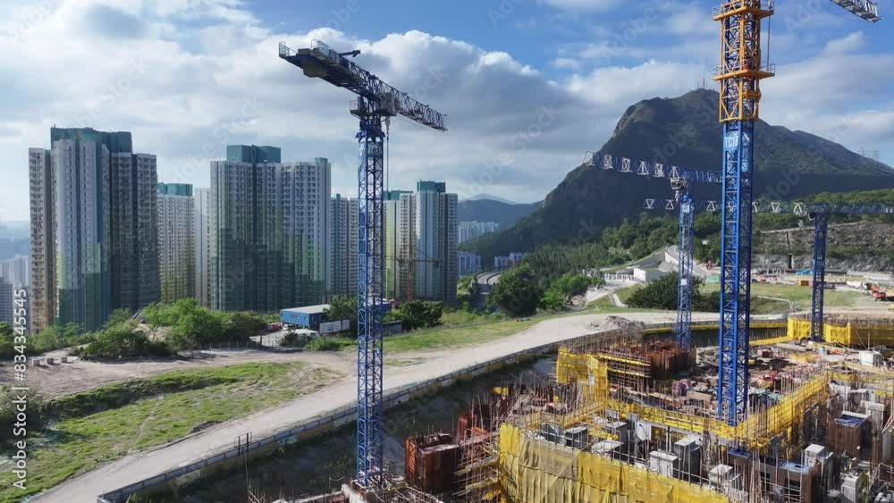 Witness the massive Hillside Rock Cavern Quarry Development in Kowloon ...