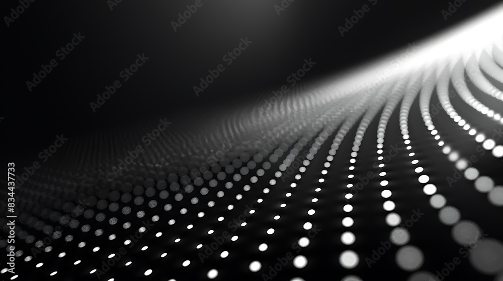 Monochrome Dots minimal background, Small dots evenly spaced on a ...