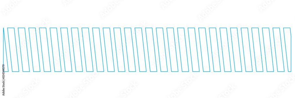 Slash line border. Diagonal parallel lines divider strip. Tilt strip ...