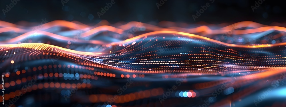 Captivating Waveforms of Frequency Multiplexed Transmissions in a ...