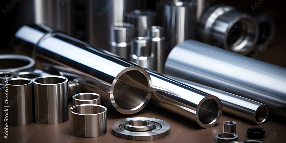 Variety of stainless steel products including tubes and profiles ...