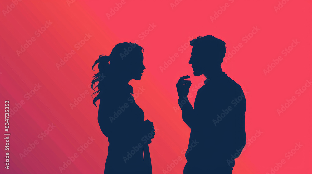 picture of couple having a heartfelt conversation, illustrating the ...