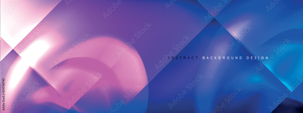 Color gradient shadows and light effects background. Lens flares and ...
