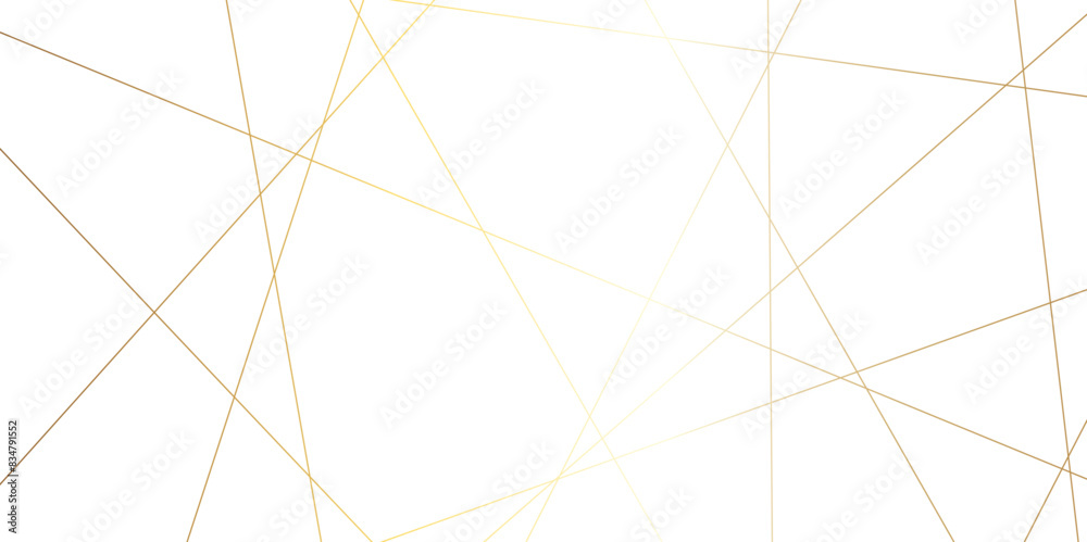 Luxury banner golden geometric lines overlap design. Golden Seamless ...