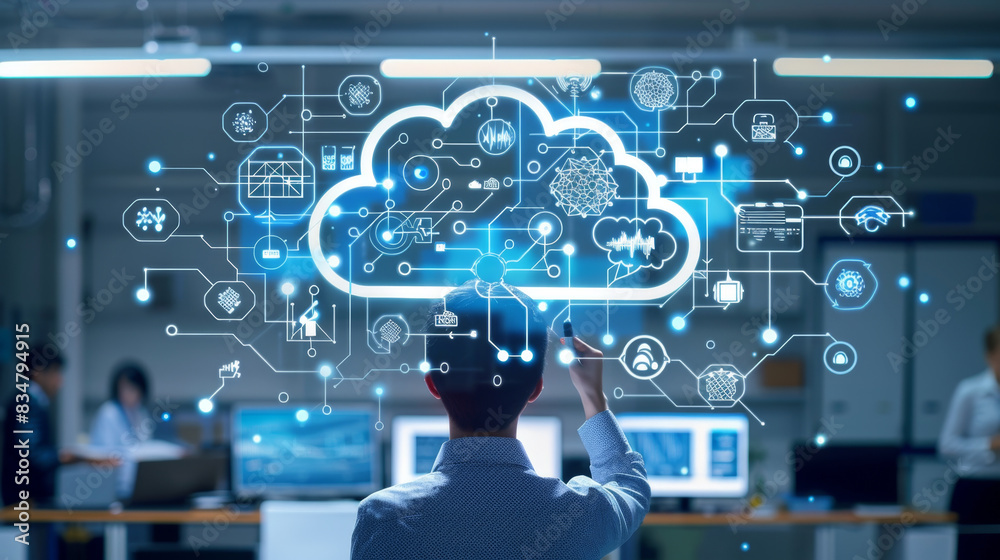 Data scientists training and deploying machine learning models in the ...