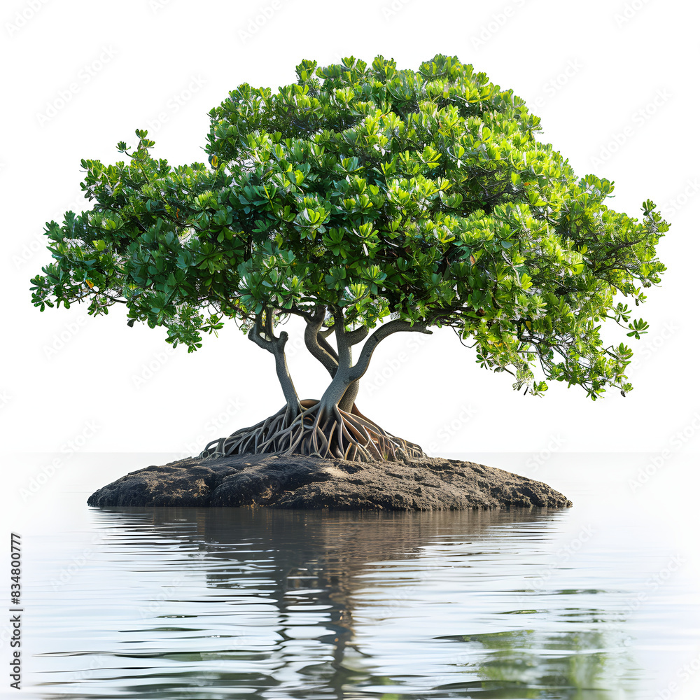 Mangrove trees at ras mohammed national park. sinai peninsula, egypt ...