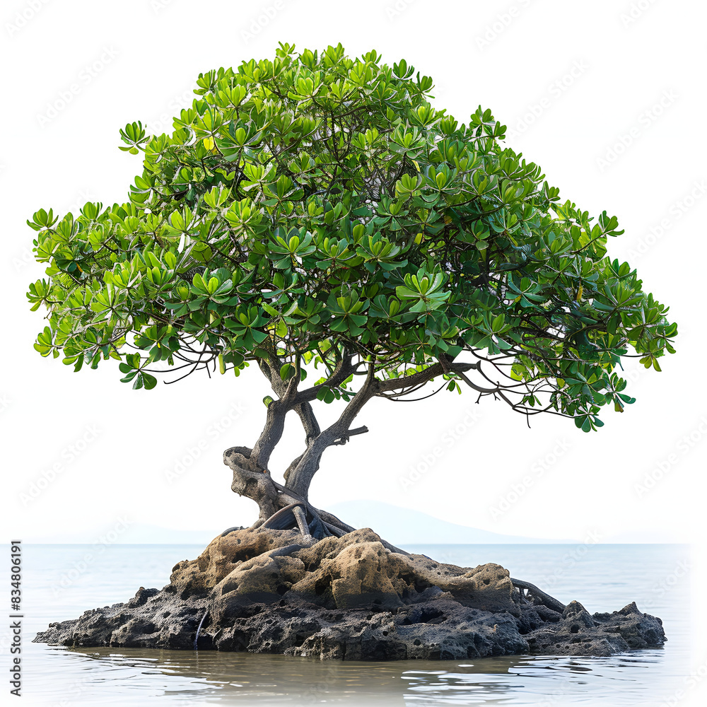 Mangrove trees at ras mohammed national park. sinai peninsula, egypt ...