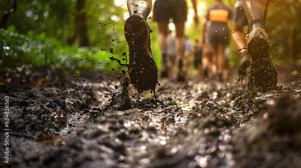 Foto de Thrilling job advertisement poster for an obstacle event ...