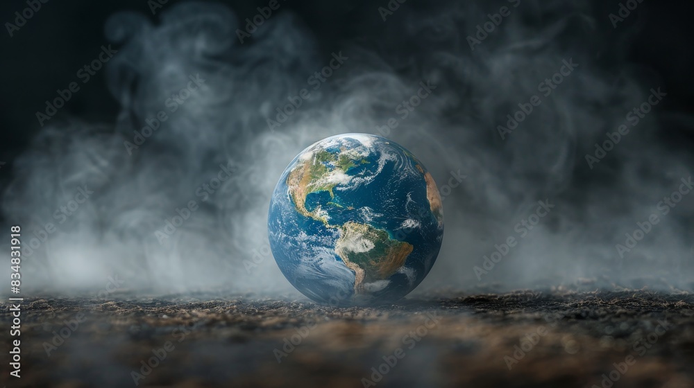 Our planet is in danger. Global warming, pollution and other human ...