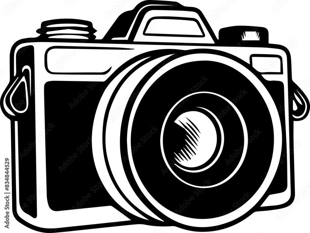 Camera vector transparent background PNG clipart Stock Vector | Adobe Stock