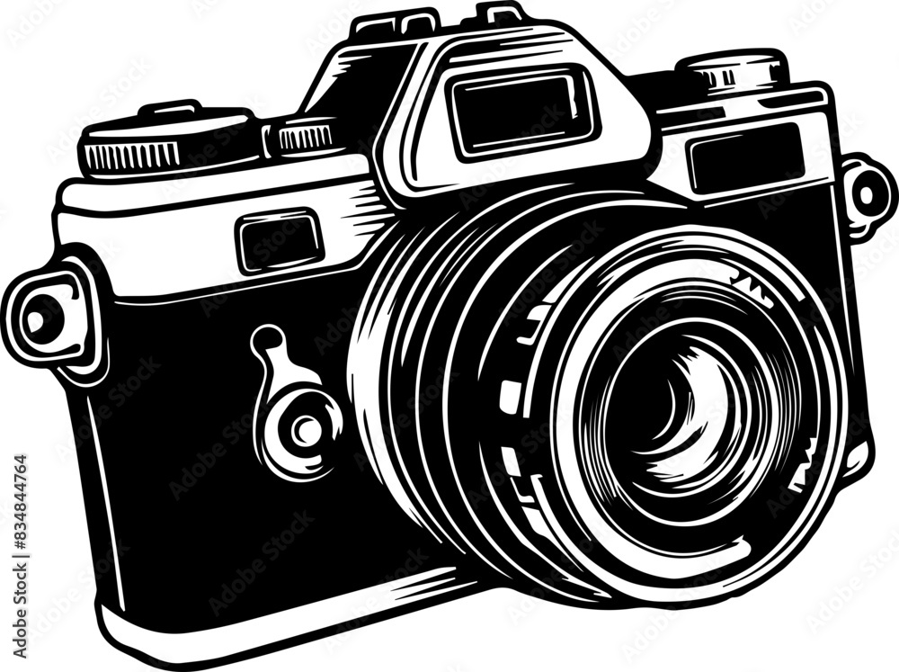 Camera vector transparent background PNG clipart Stock Vector | Adobe Stock