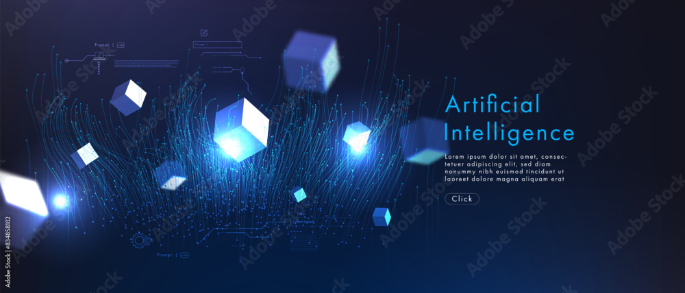 Hi-tech digital technology futuristic circuit digital. Abstract ...