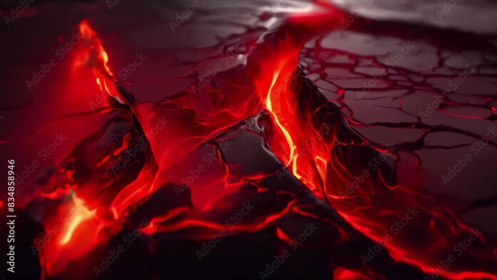 Visual Representation of Inflammation in a Human Knee Joint. Concept ...