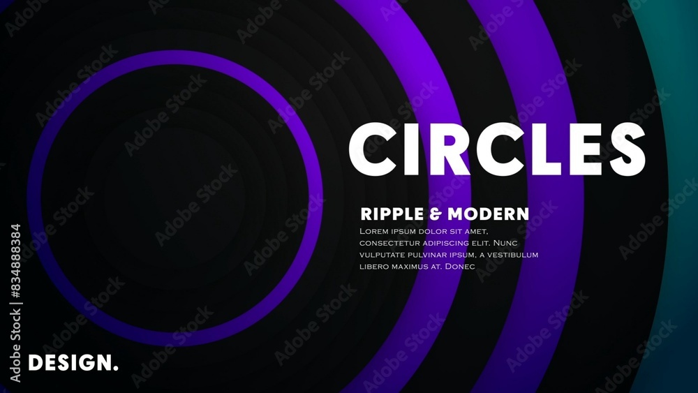 Modern Design Urban Kinetic Text Title Card Stock Template | Adobe Stock