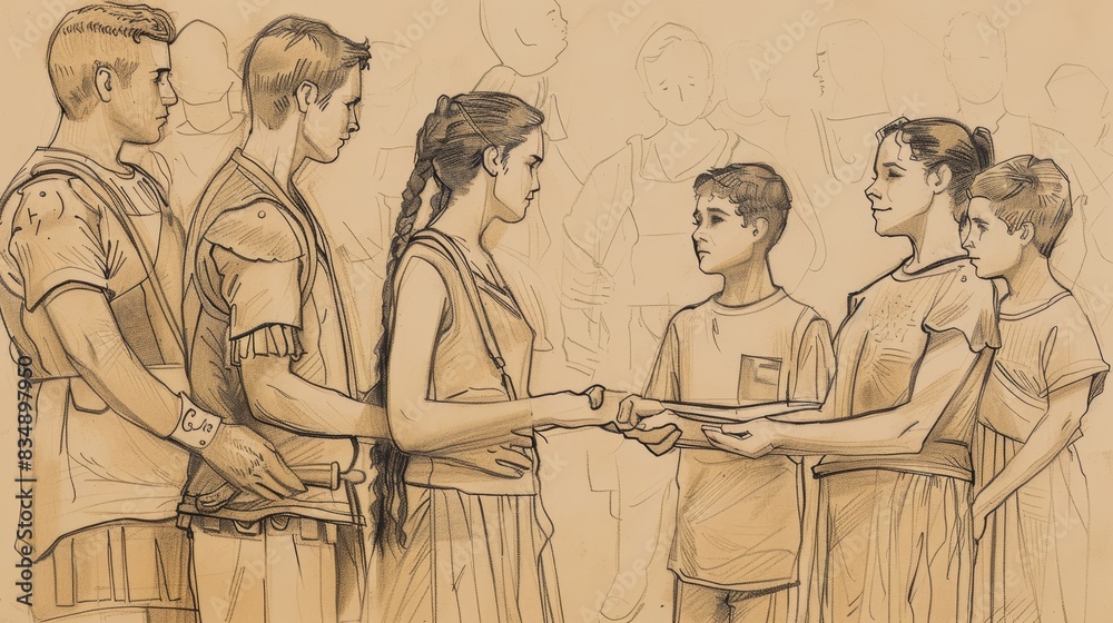 Spiritual Preparedness: Ephesians 6 Biblical Illustration Highlighting ...